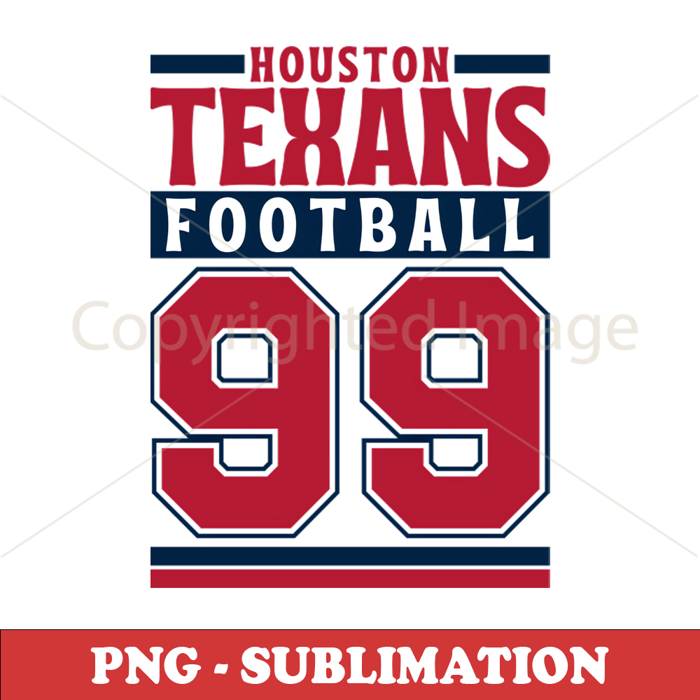 Houston Texans Retro Football Sublimation PNG - Vintage 1999 | Inspire ...