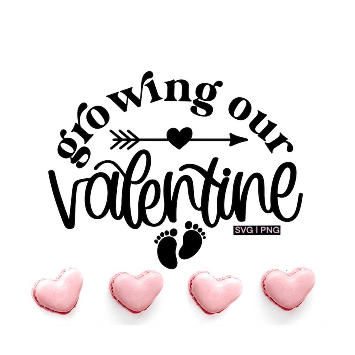 Growing our valentine svg, valentine pregnancy svg, baby bum | Inspire ...