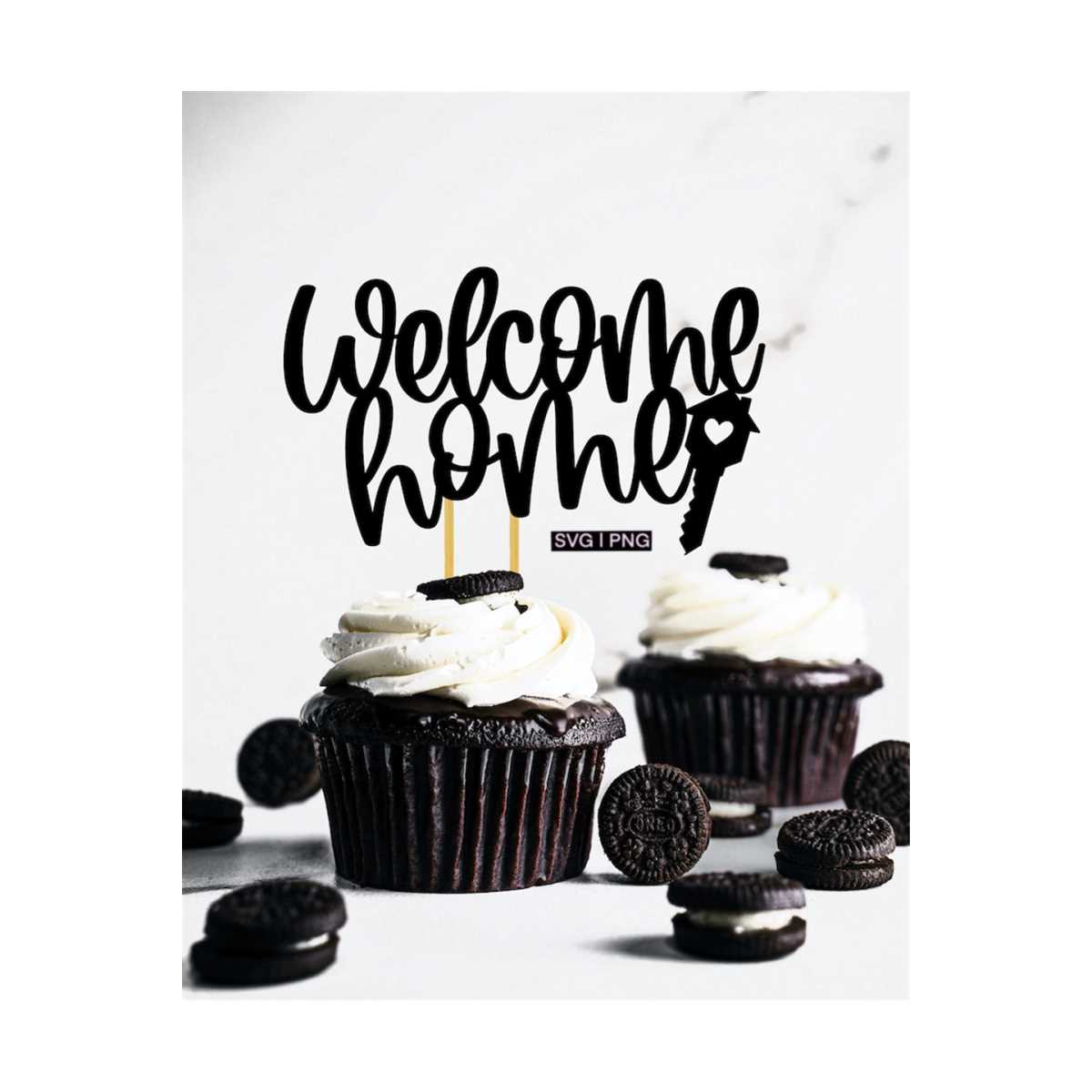 Welcome home cake topper svg, housewarming cake topper svg, | Inspire ...