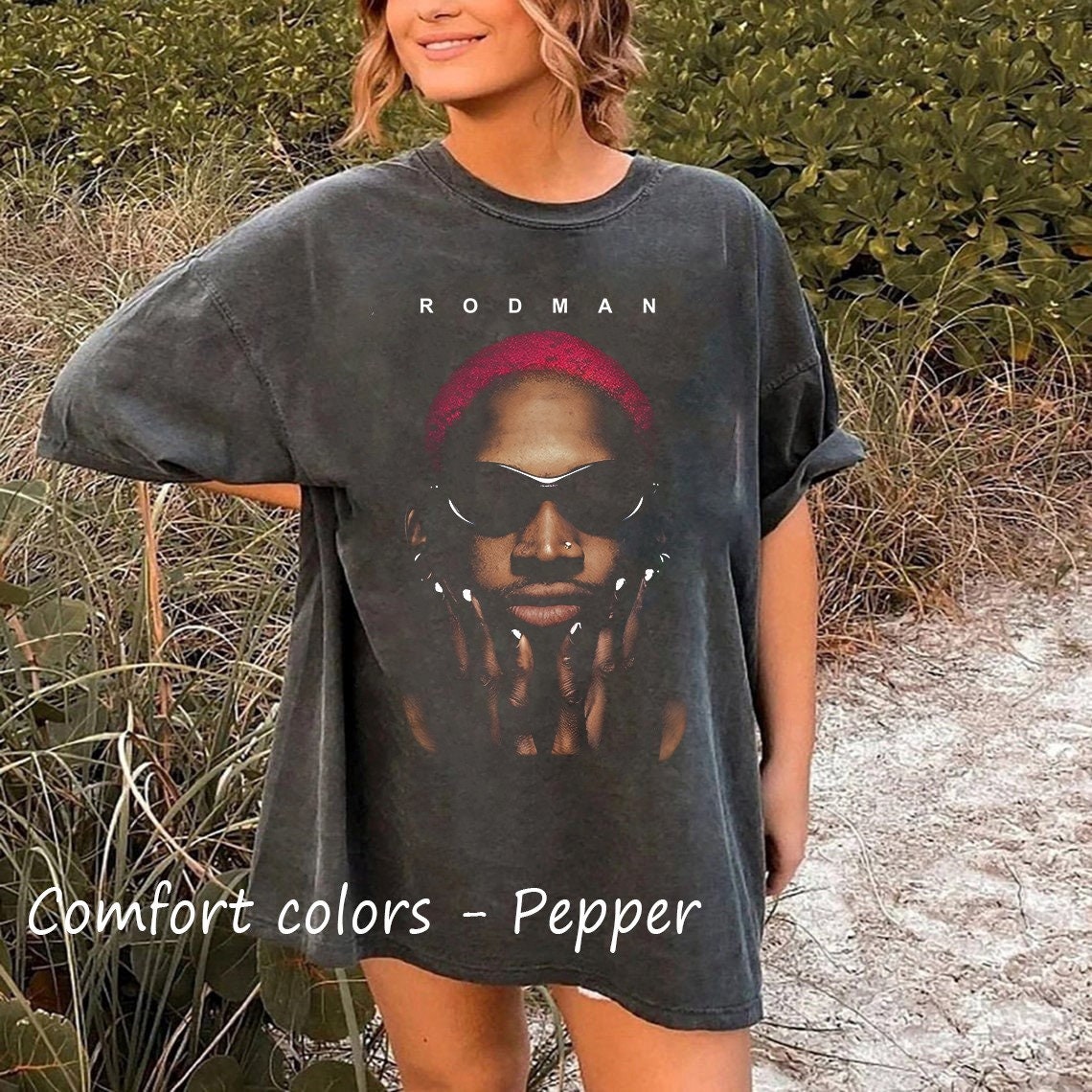 Vintage Dennis Rodman T-Shirt, Dennis Rodman Shirt, Dennis R - Inspire ...