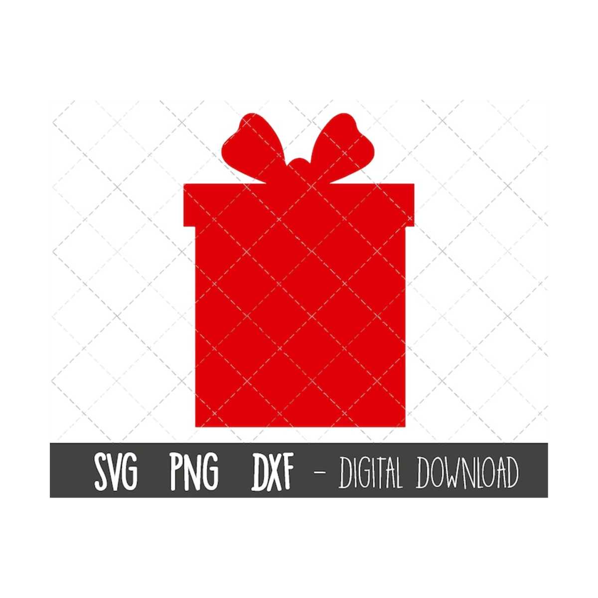 Gift Box svg, present clipart, gift clipart, christmas svg c - Inspire ...