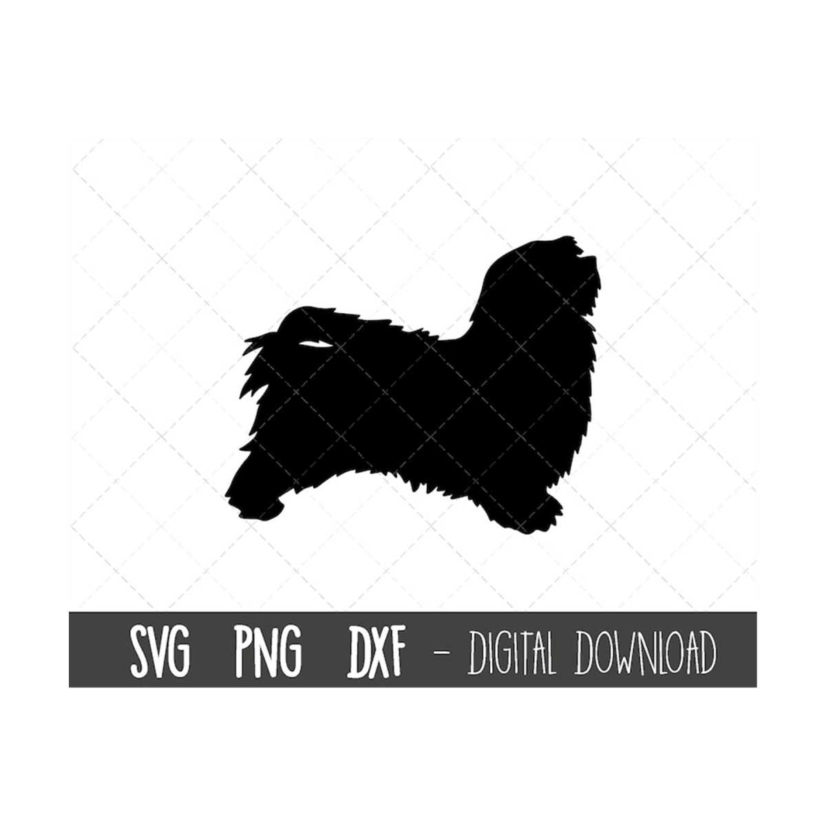 Havanese svg, dog svg, Havanese silhouette, Havanese outline | Inspire ...