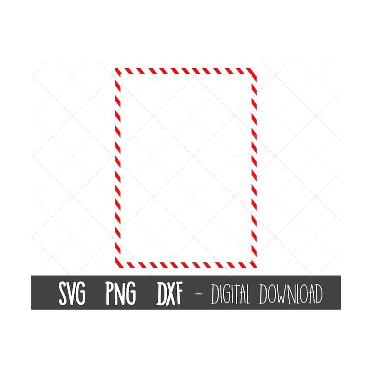 Christmas candy cane border svg, candy cane border png, cand | Inspire ...