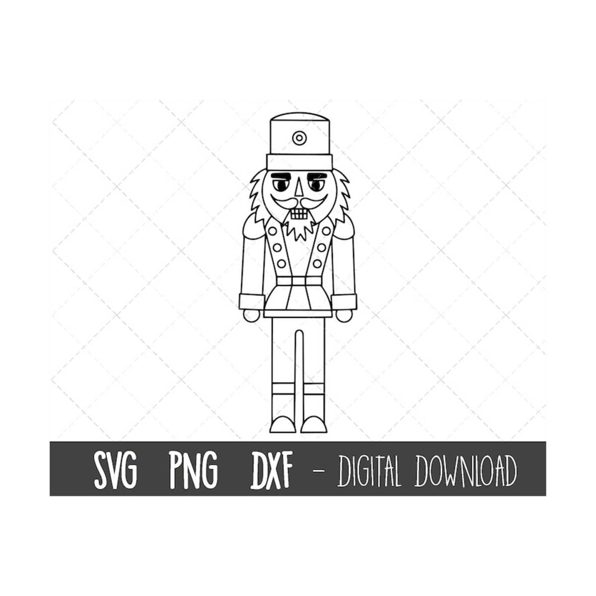 Nutcracker svg, nutcracker clipart, nutcracker cut file, hol | Inspire ...