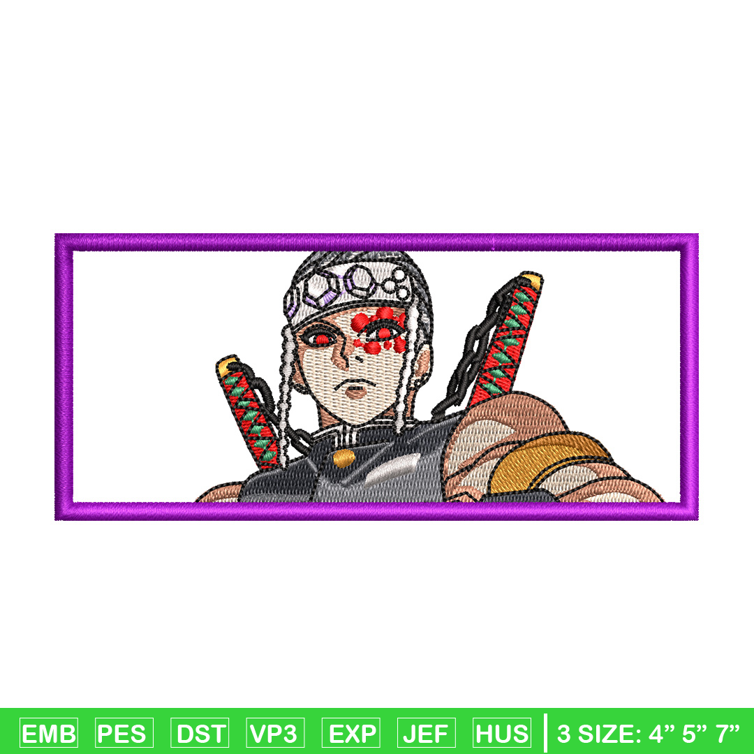 Tengen box embroidery design, Demon slayer embroidery, Anime | Inspire ...