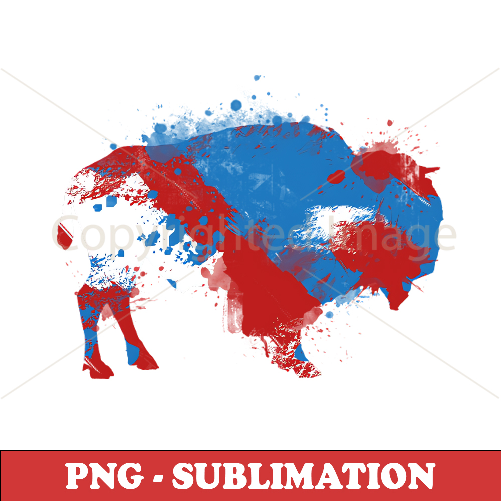Buffalo Sublimation Design - Ready-to-Print PNG File - Creat - Inspire ...
