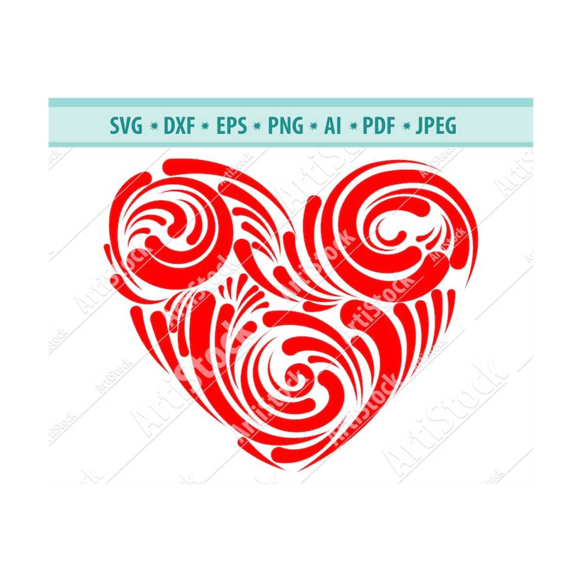 Heart SVG, Valentines Day SVG, Love SVG, Heart cut file, Hea - Inspire ...
