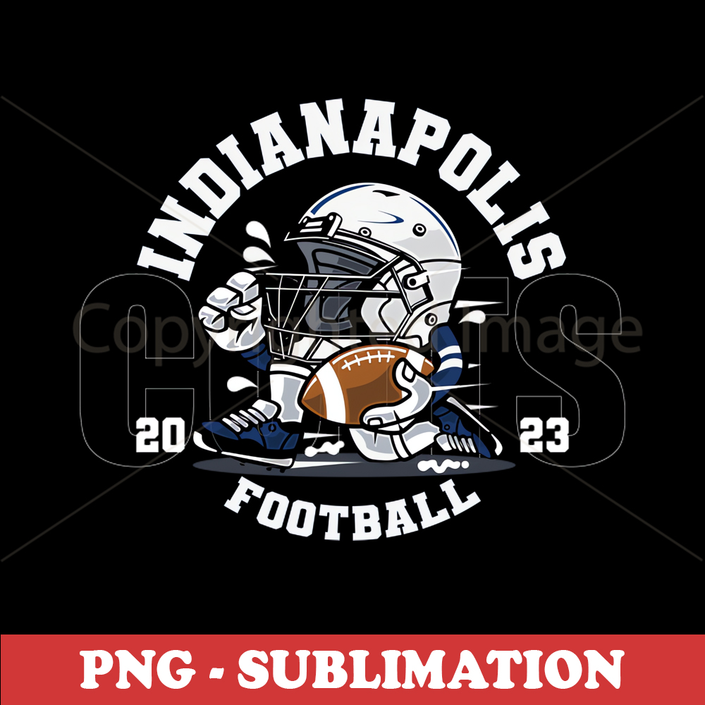 Indianapolis Football - Sublimation PNG Digital Download - H - Inspire ...