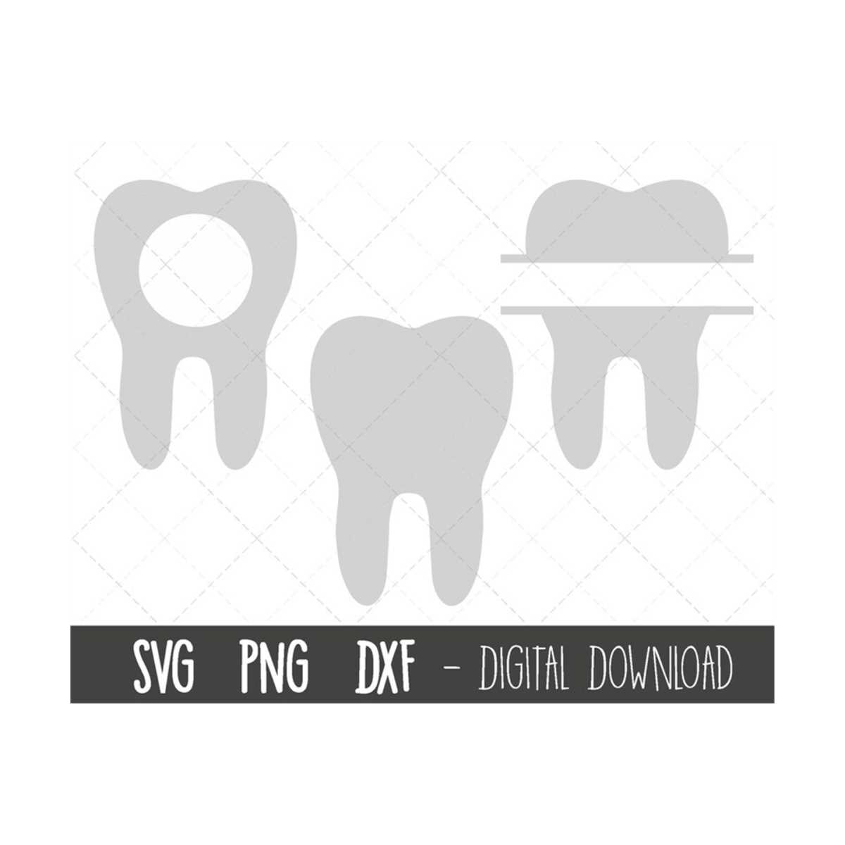 Tooth svg bundle, tooth split name frame svg, wisdom tooth s - Inspire ...