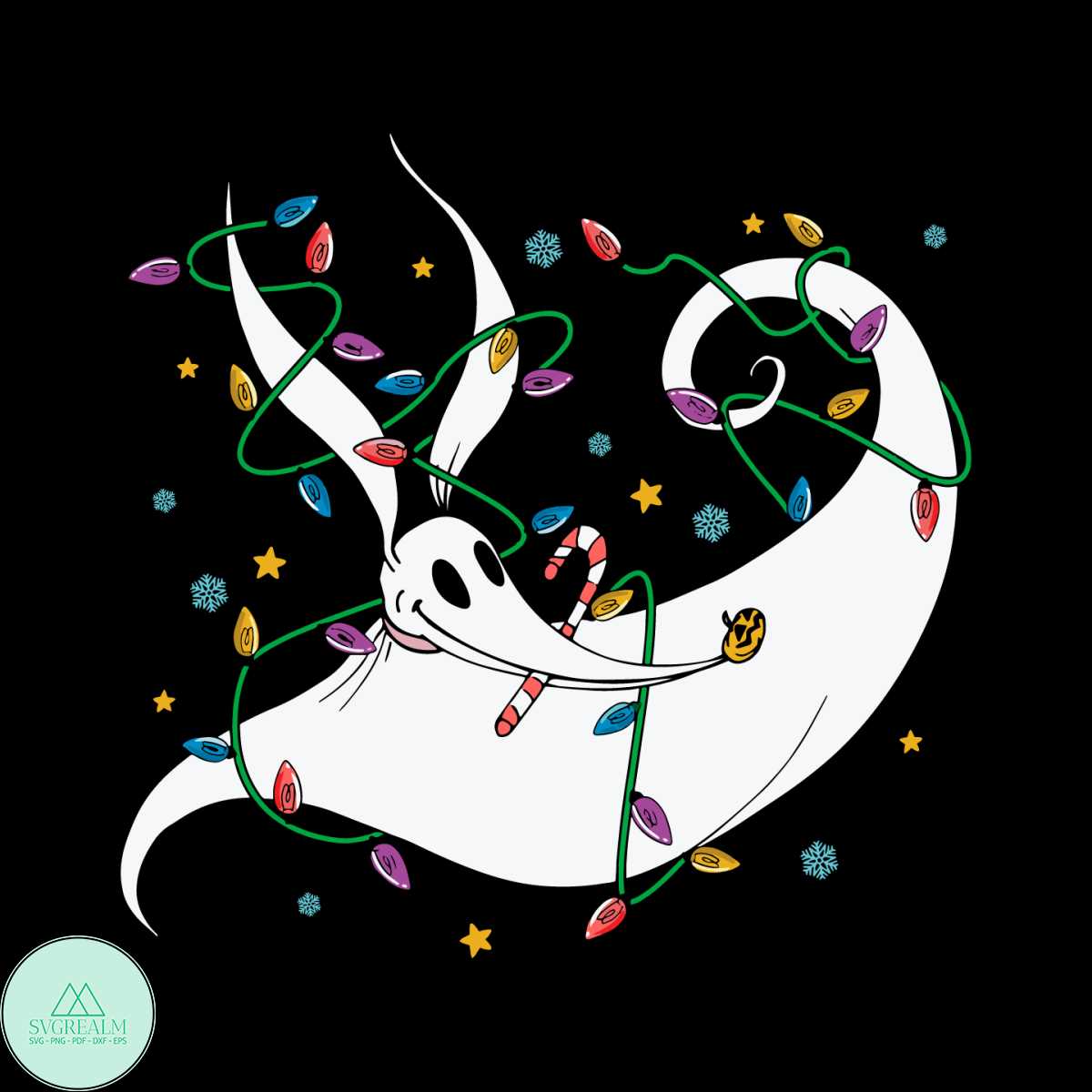 The Nightmare Before Christmas Zero Dog SVG Design File | Inspire Uplift