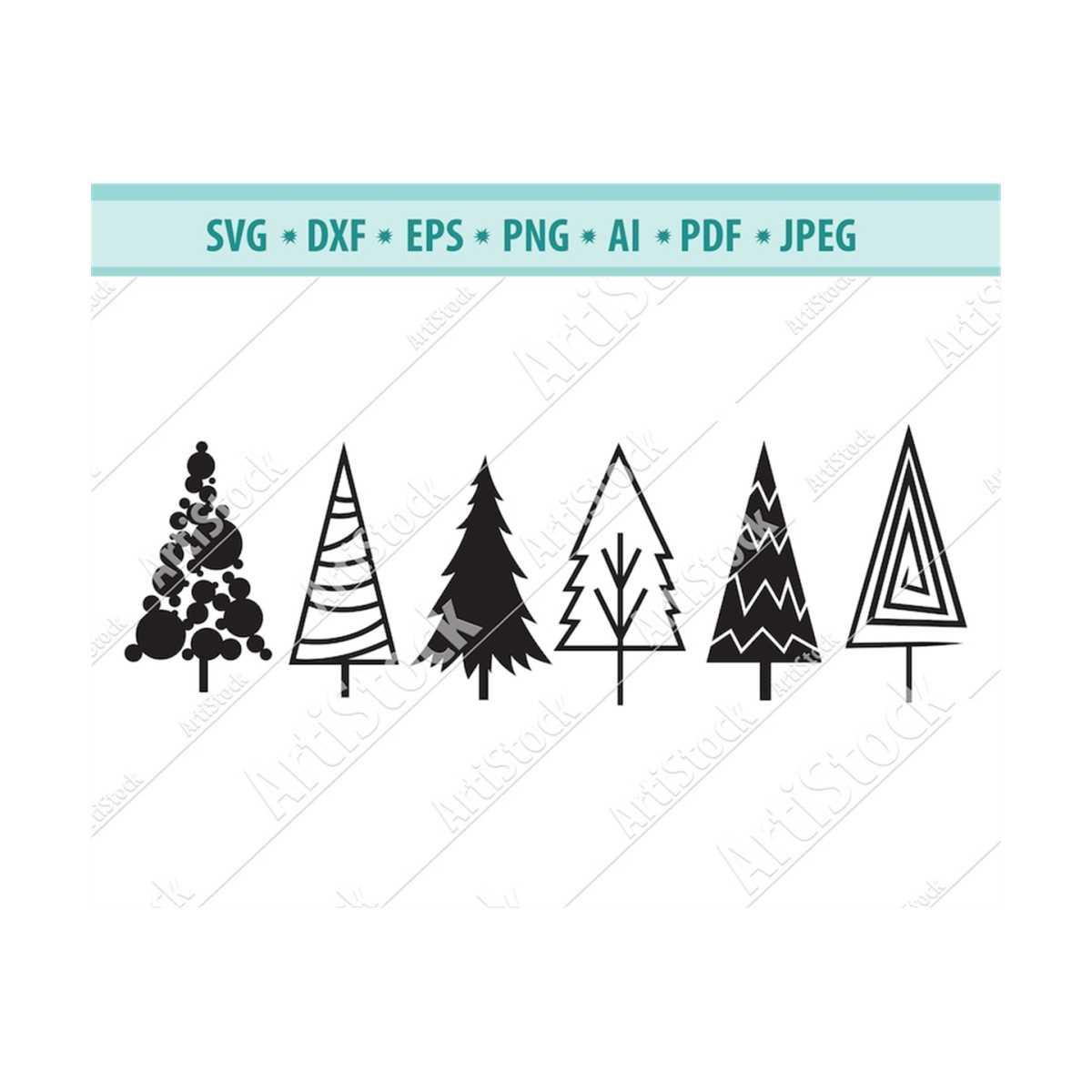 Christmas Tree Svg, Christmas svg, Christmas tree cut file s | Inspire ...