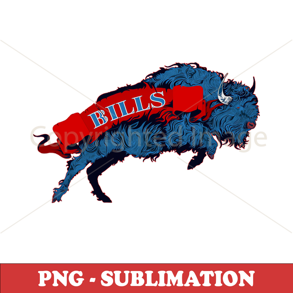 Buffalo Bills Sublimation PNG Digital Download File - High-Q - Inspire ...