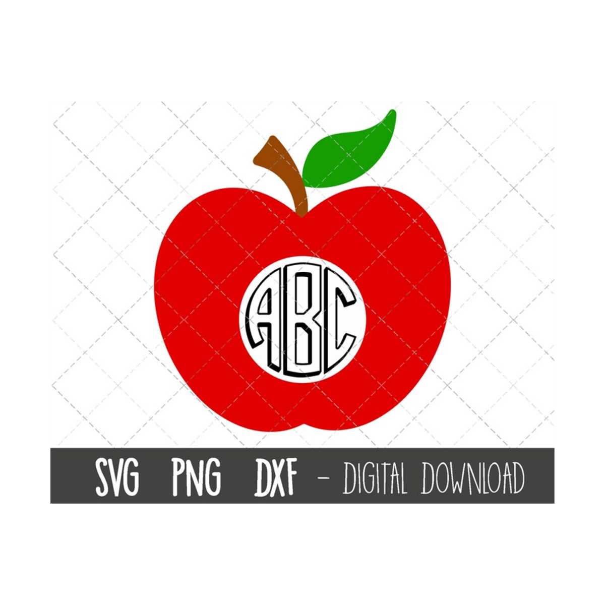 Apple svg, Apple clipart, apple monogram, teacher svg, appl | Inspire ...