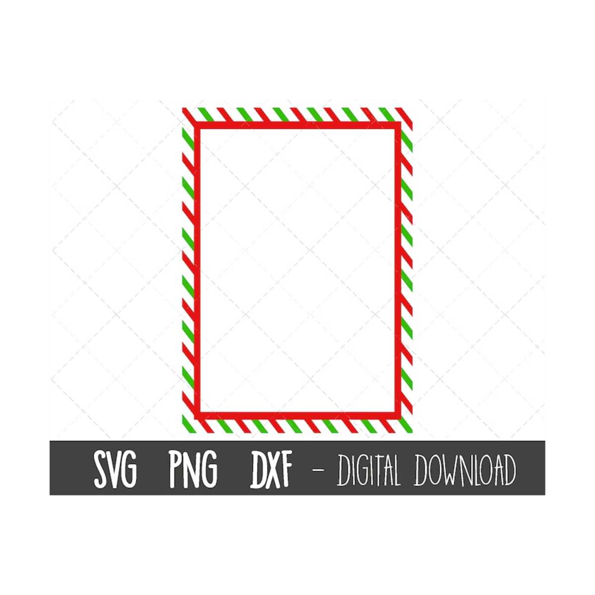 Christmas candy cane border svg, candy cane border png, cand | Inspire ...