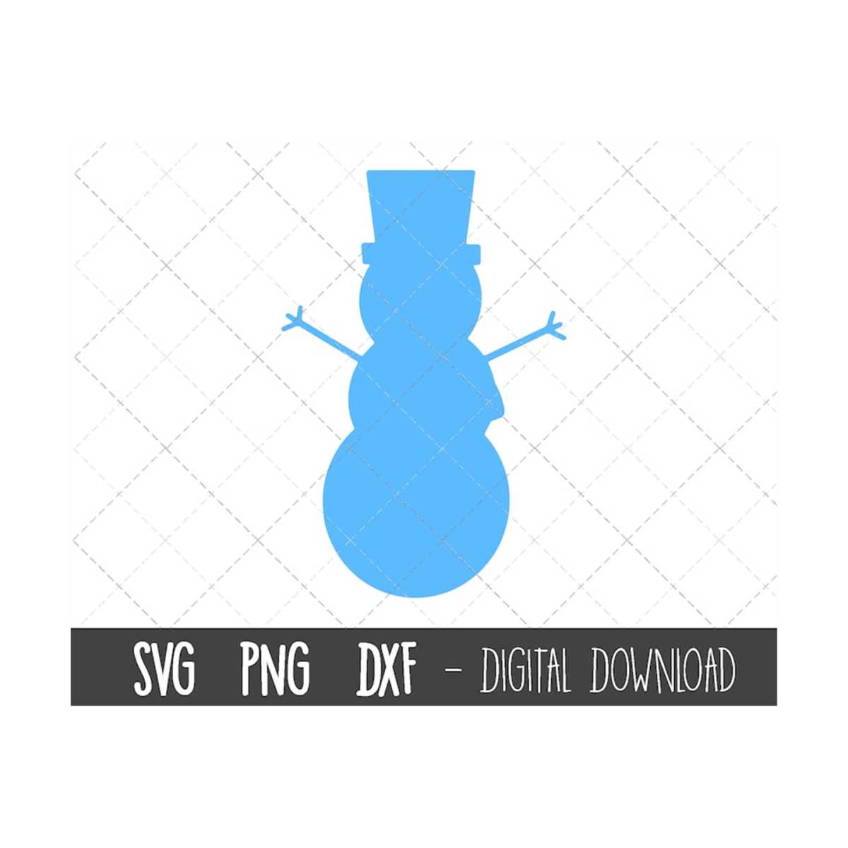 Snowman svg, christmas svg, snowman silhouette svg file, sno | Inspire ...