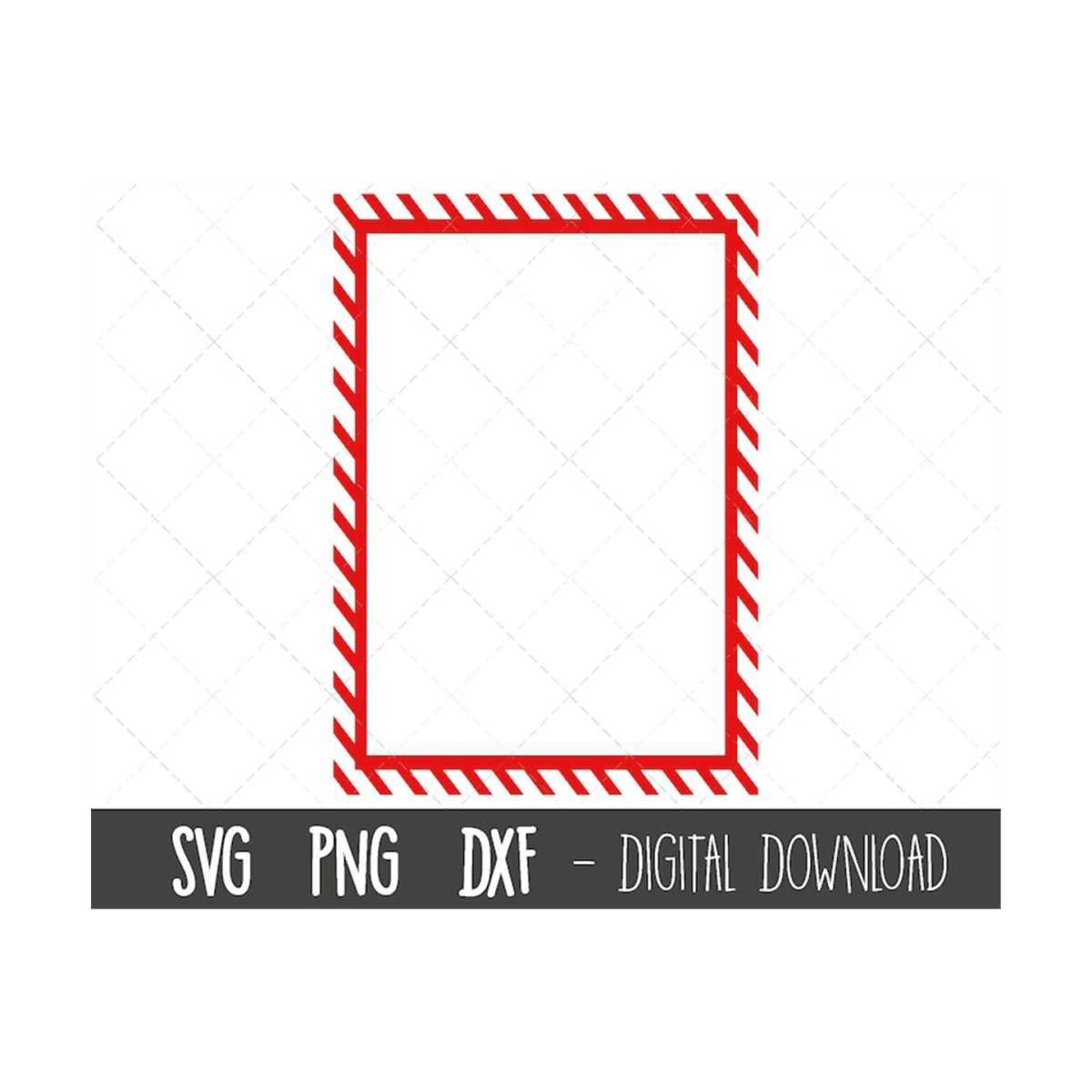 Christmas candy cane border svg, candy cane border png, cand | Inspire ...