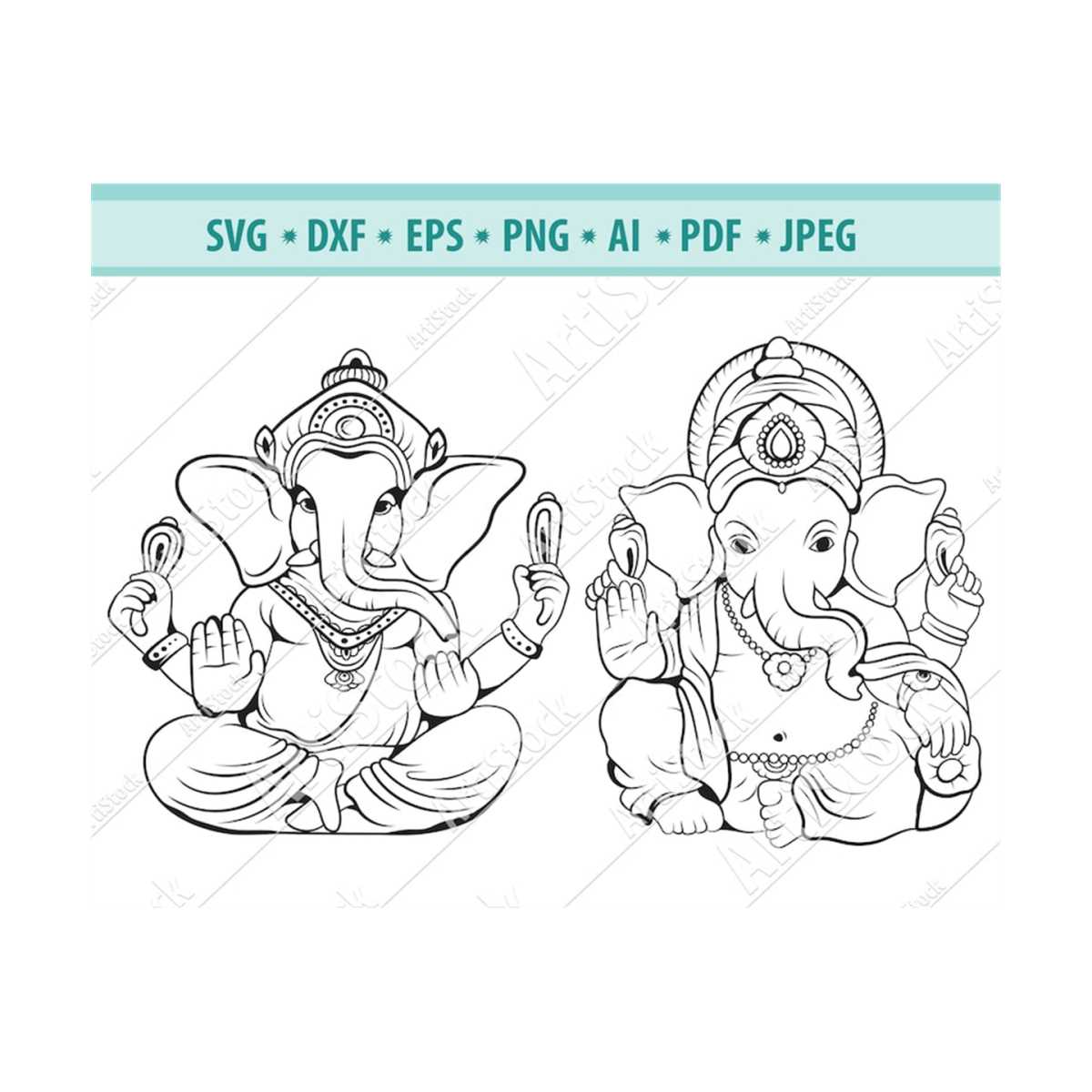Ganesha Svg, God Ganesha Svg, Indian God Svg, Hindu Elephan | Inspire ...