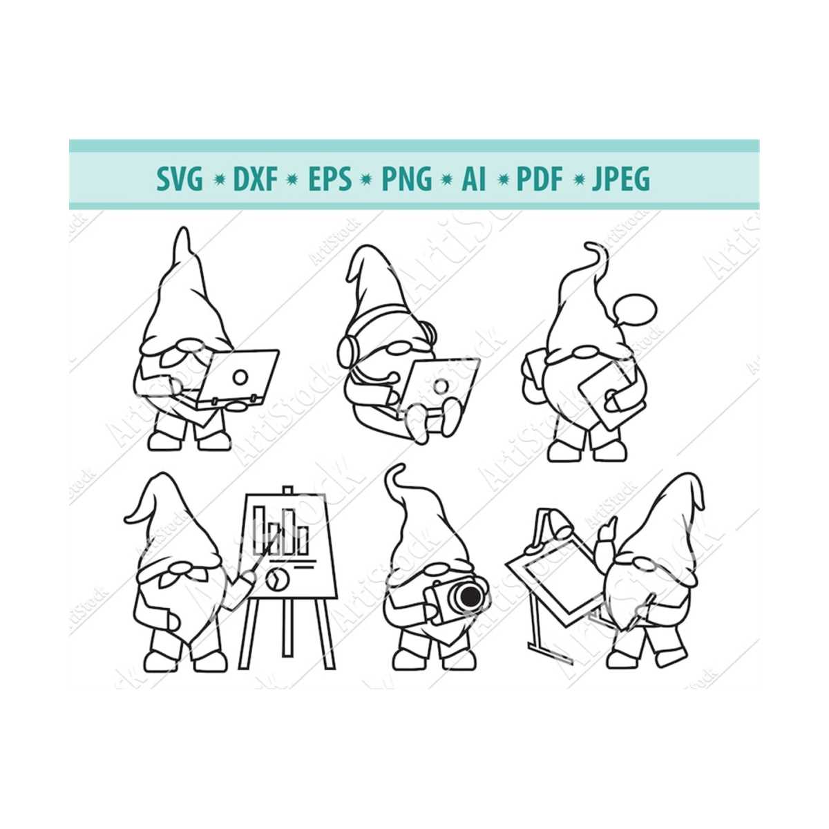 Gnome IT Specialist Svg, Technologies Svg, Gnome programmer | Inspire ...