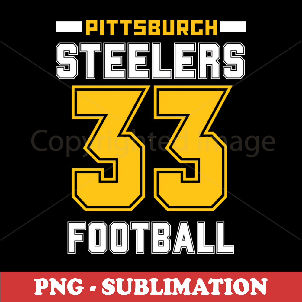 Pittsburgh Steelers 1933 Football - Vintage PNG Digital Down - Inspire ...