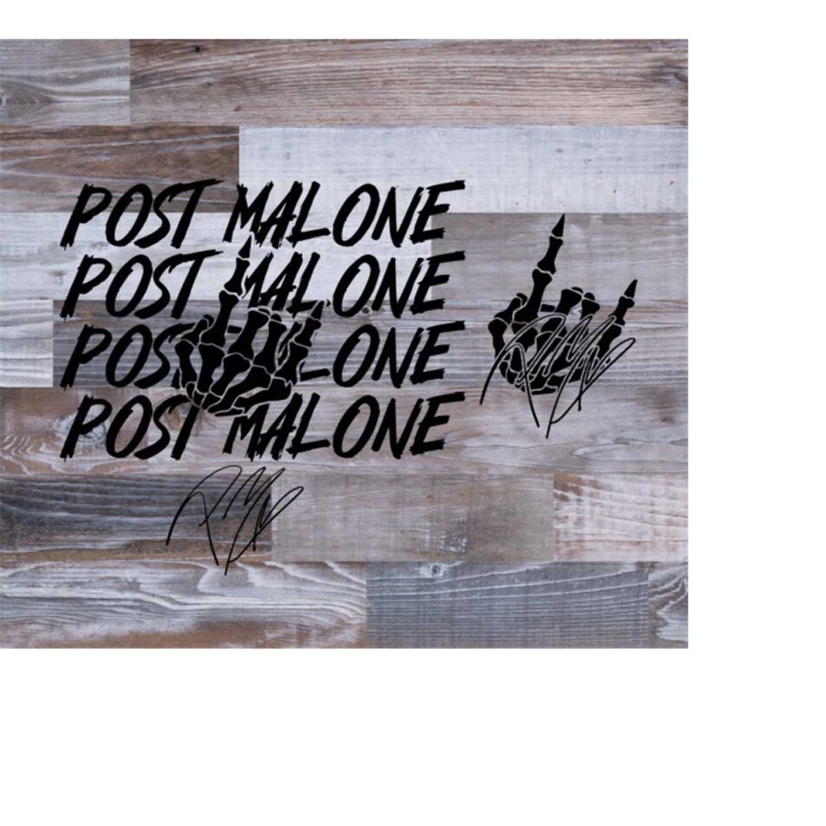 Post Malone Svg, Bundle, Instant Download, files cut For Cri | Inspire ...