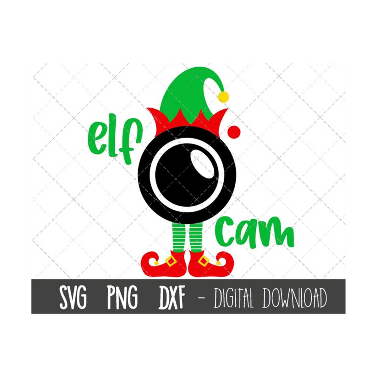Elf cam svg, elf svg, christmas svg, santa cam svg file, elf | Inspire ...
