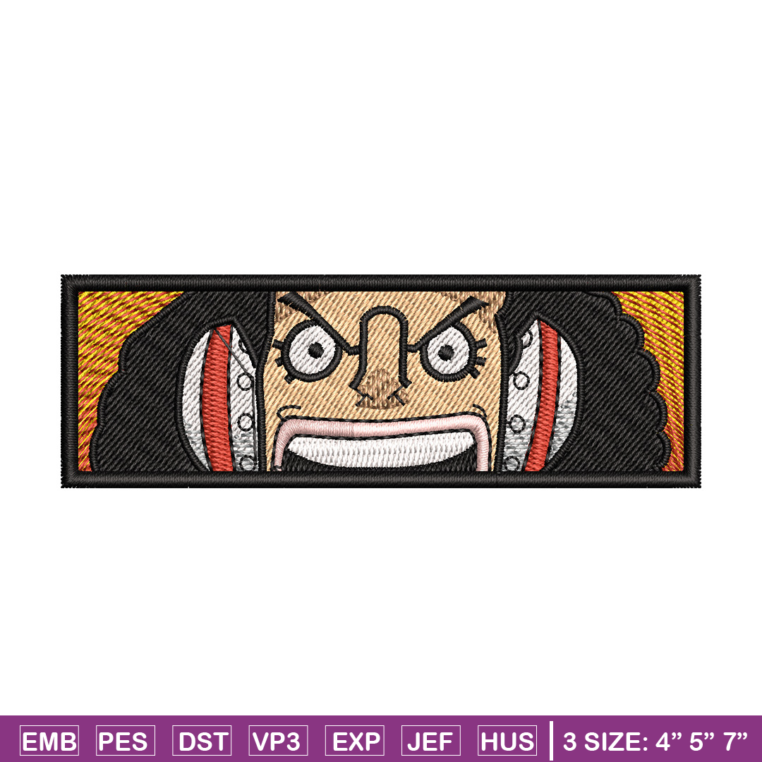 Usopp eyes embroidery design, One piece embroidery, Anime de - Inspire ...
