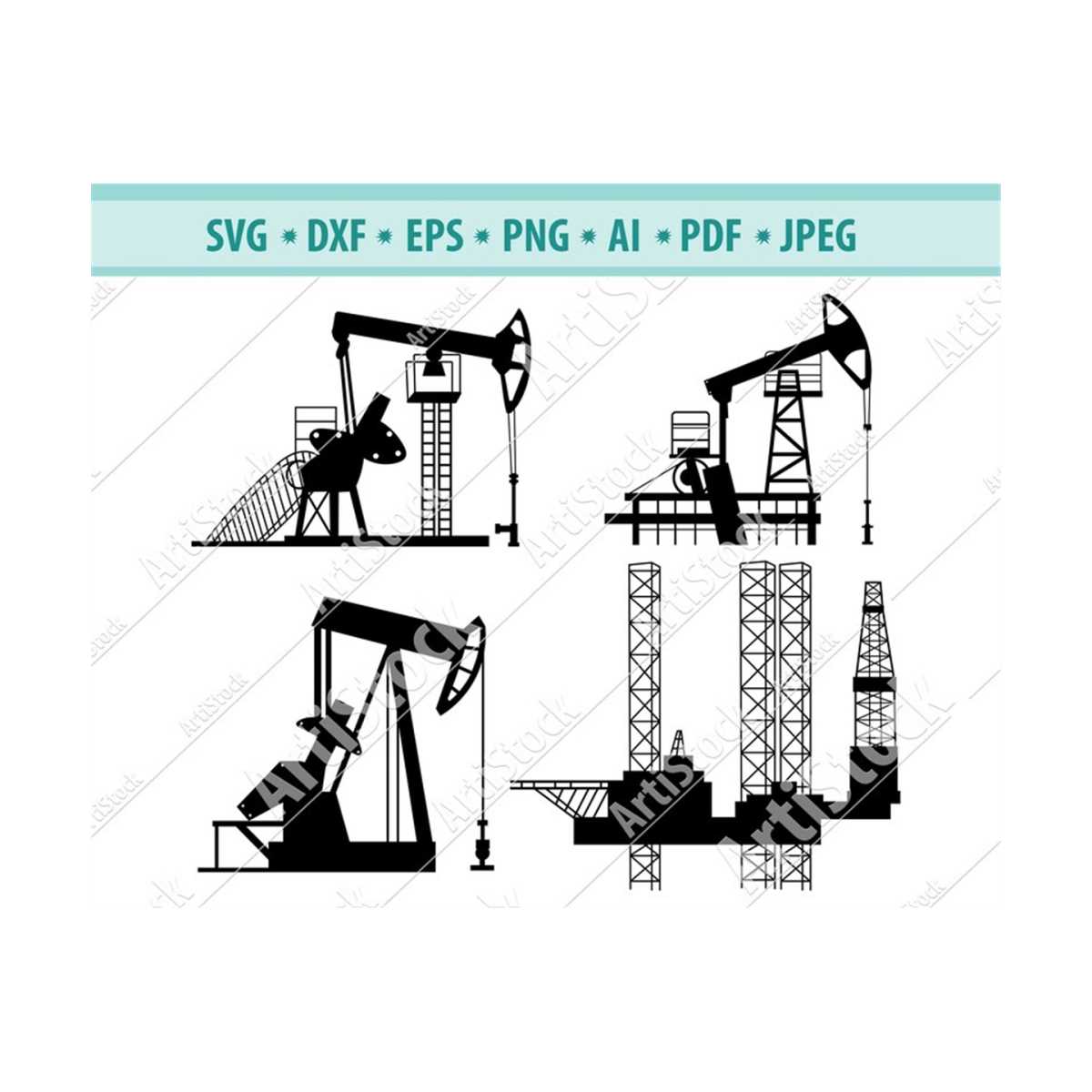 Oil rig svg, Oil pump svg, Oil rig clipart, Oil production s | Inspire ...