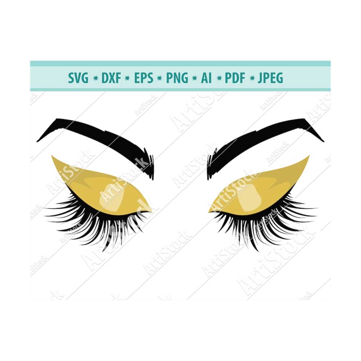 Eyelashes svg, Eyes svg, Beauty svg, Make up svg, Eye lashes | Inspire ...
