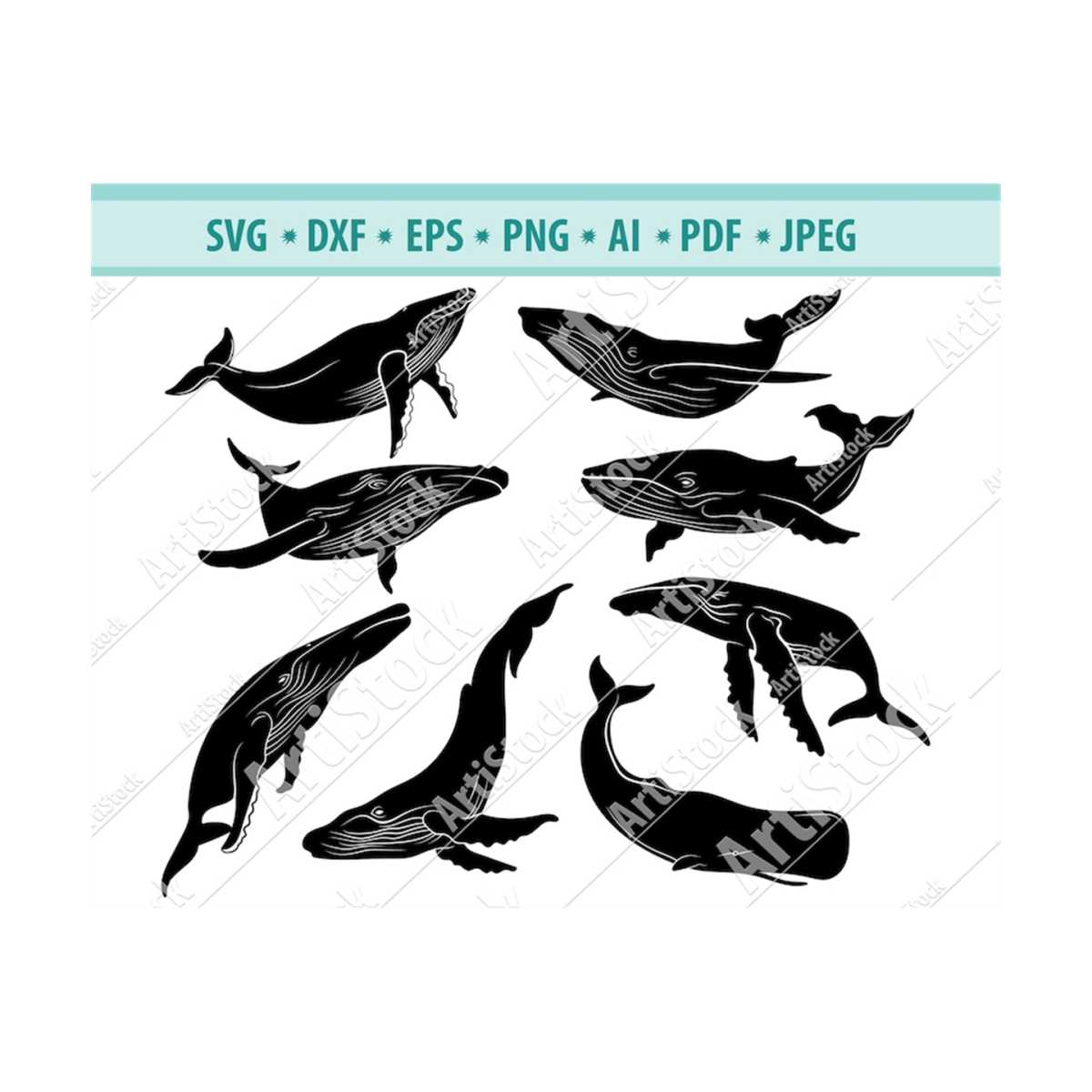 Humpback Whale SVG, Humpback Whale SVG, Whale Clipart, Hump | Inspire ...