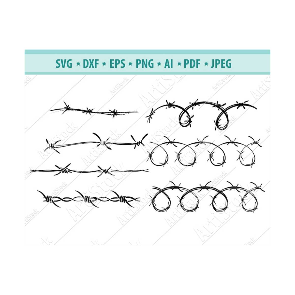 round barbed wire svg - Inspire Uplift