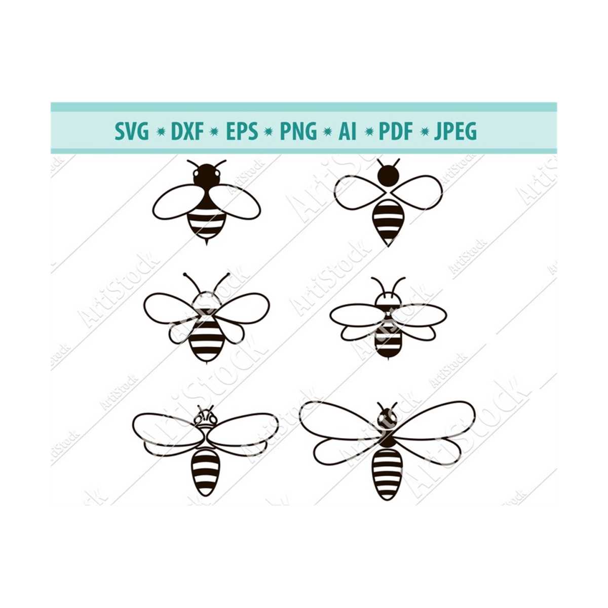 Bee SVG, Queen Bee Svg, Honey Svg, Bee Clipart, Bee Files fo - Inspire ...