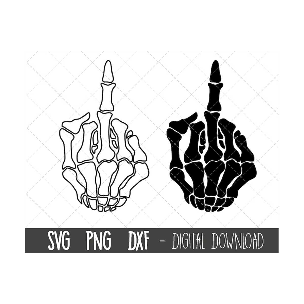 Skeleton middle finger SVG, skeleton png, skeleton clipart, | Inspire ...