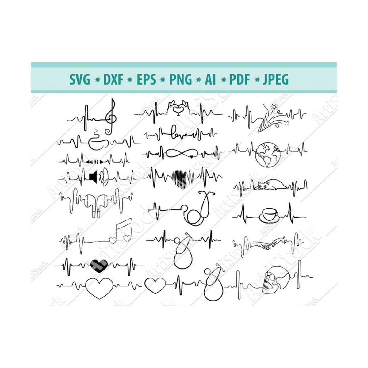 Heartbeat svg | Healthcare svg|Stethoscope svg | Pulse svg| | Inspire ...