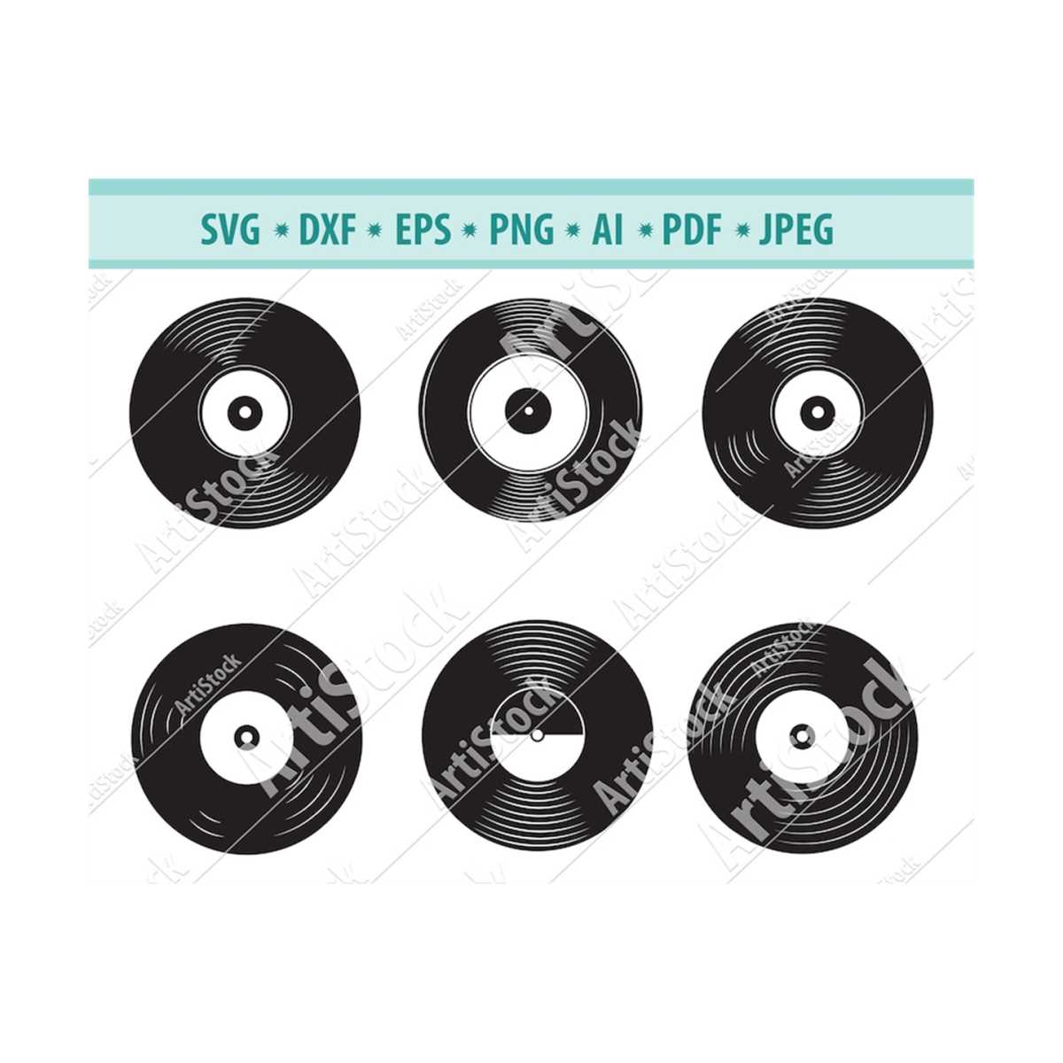 Vinyl record Svg, Retro album Svg, Music Svg, Turntable Svg, | Inspire ...