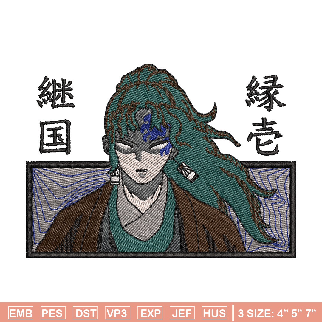 Yorichi embroidery design, Demon slayer embroidery, Anime de | Inspire ...