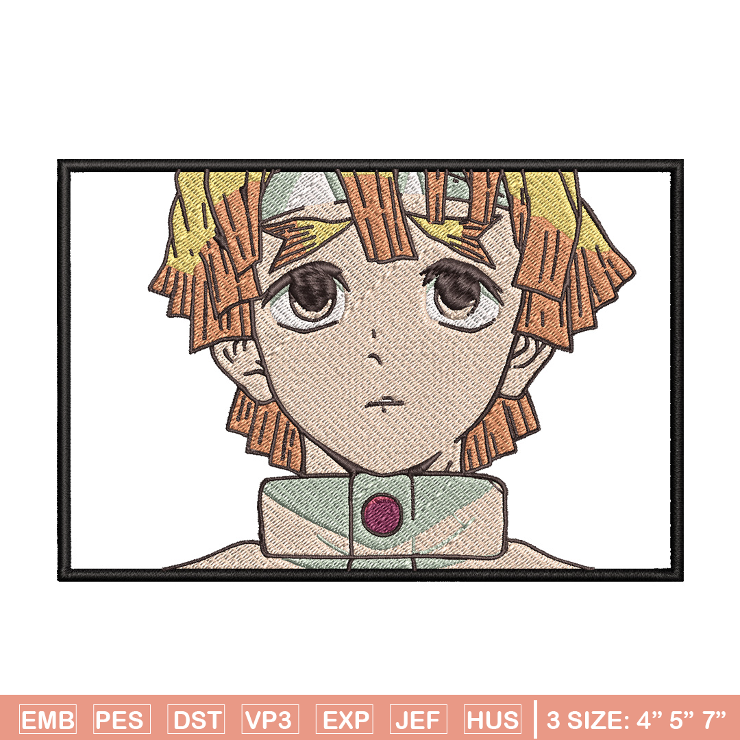 Zenitsu embroidery design, Zenitsu embroidery, Anime design | Inspire ...