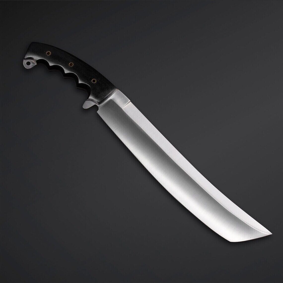 Custom Chopper Knife High Carbon Steel Tactical Fixed Surviv | Inspire ...