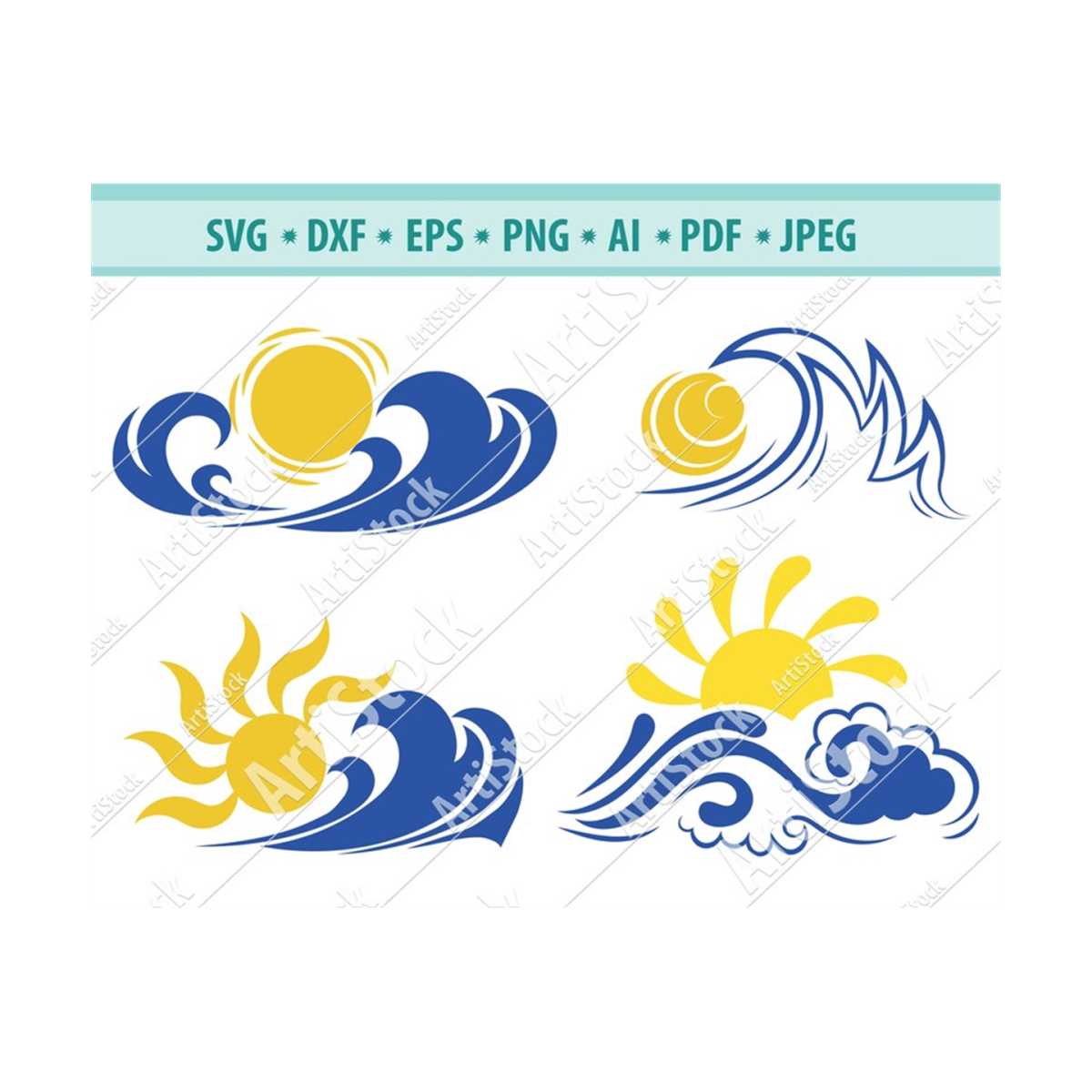 Wave SVG /Waves svg/Sea Waves svg/ Ocean Waves svg/ Clipart/ | Inspire ...