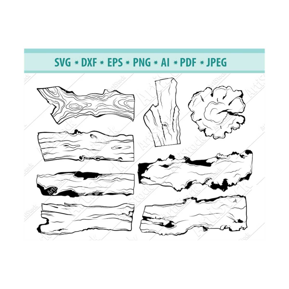 Wood Grain Board Svg, Wood planks Svg, Trunk Stump Svg, Wood | Inspire ...