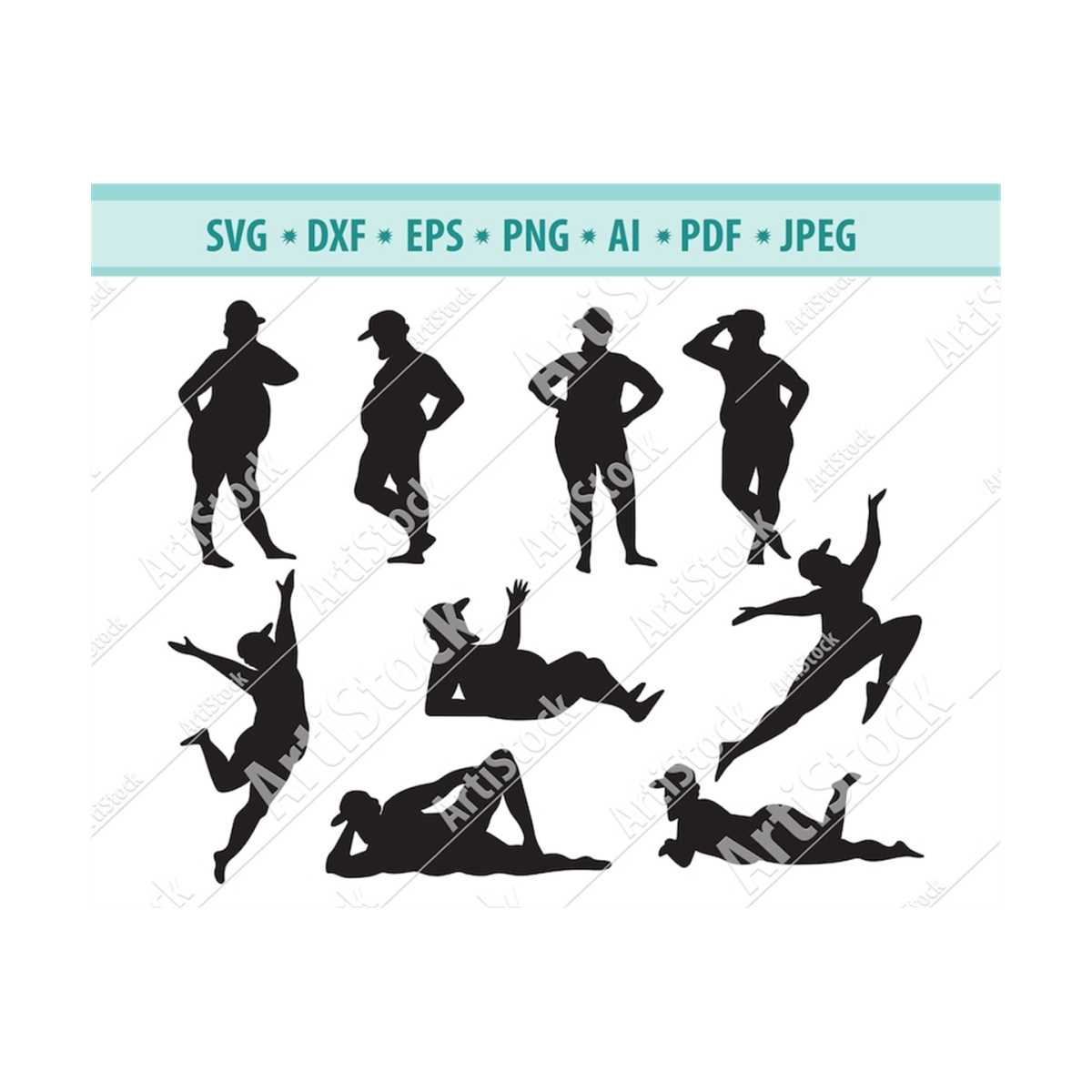 Fat Man SVG, Funny guy SVG, Man Body Svg, Posing man Svg, Fa | Inspire ...