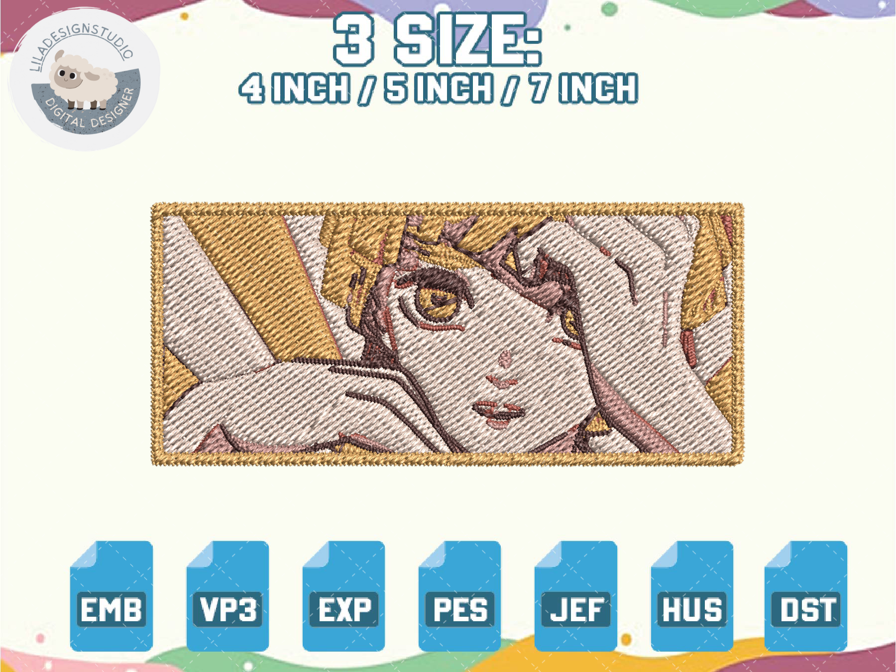 Anime Hero Embroidery, Anime Embroidery Designs, Embroidery | Inspire ...