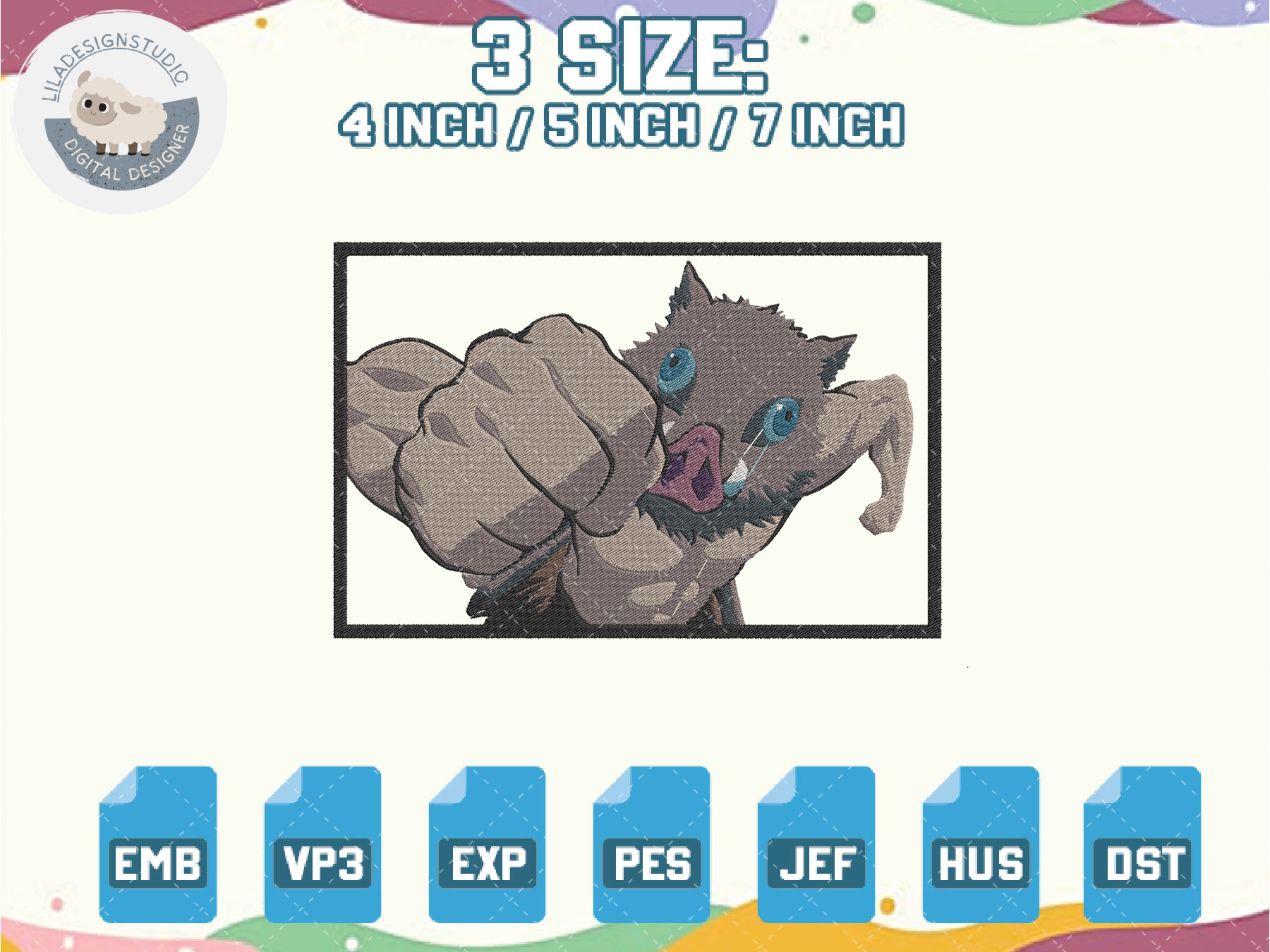 Beast Hero Embroidery, Beast Anime Embroidery, Embroidery De | Inspire ...