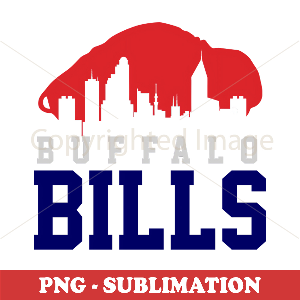 Buffalo Bills Football - Sublimation PNG Digital Download - | Inspire ...