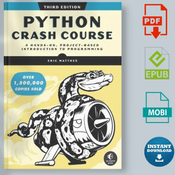 Python Crash Course, 3rd Edition: A Hands-On, Project-Based | Inspire Uplift