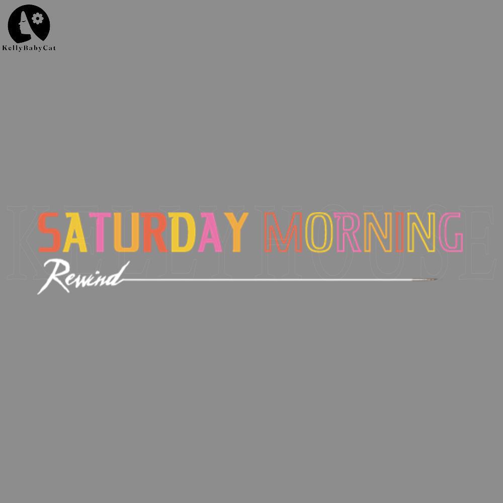 Saturday Morning Rewind, Cartoon PNG | Inspire Uplift