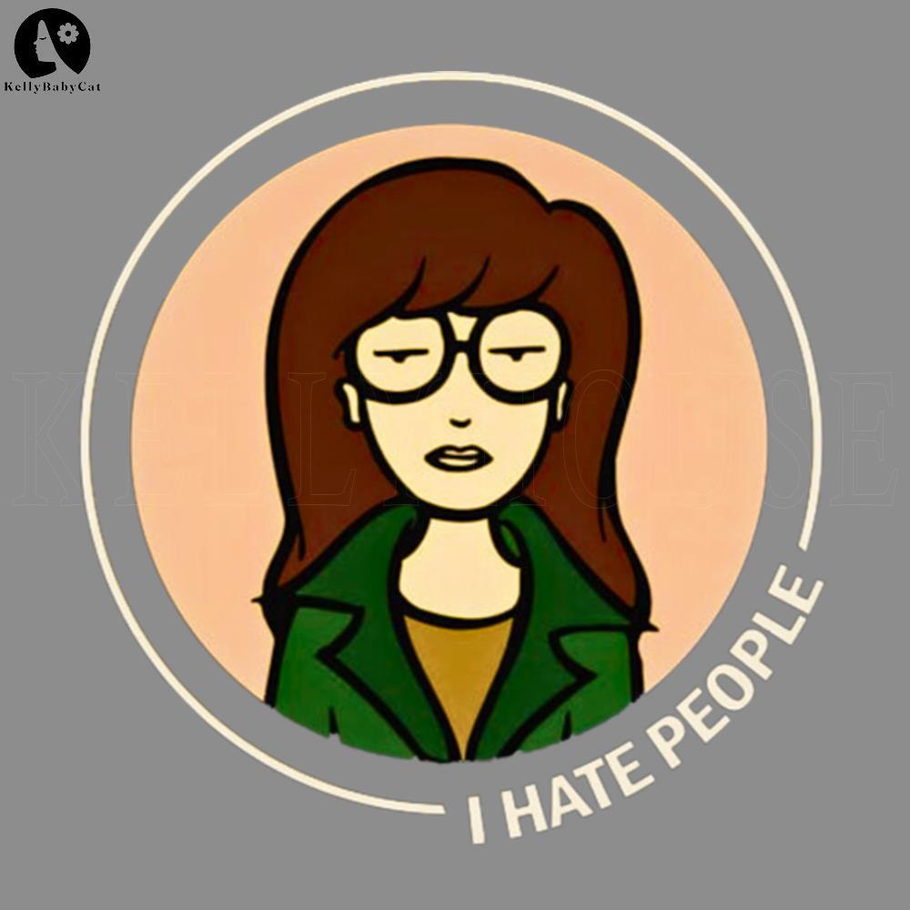 Daria I hate People, Cartoon PNG | Inspire Uplift