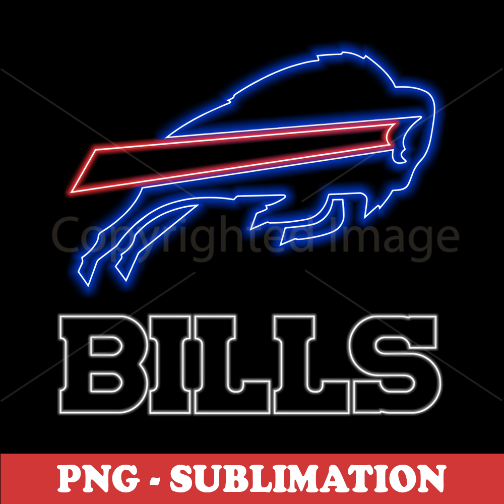 Buffalo Bills Football Team - Neon - Level Up Your Fandom wi | Inspire ...