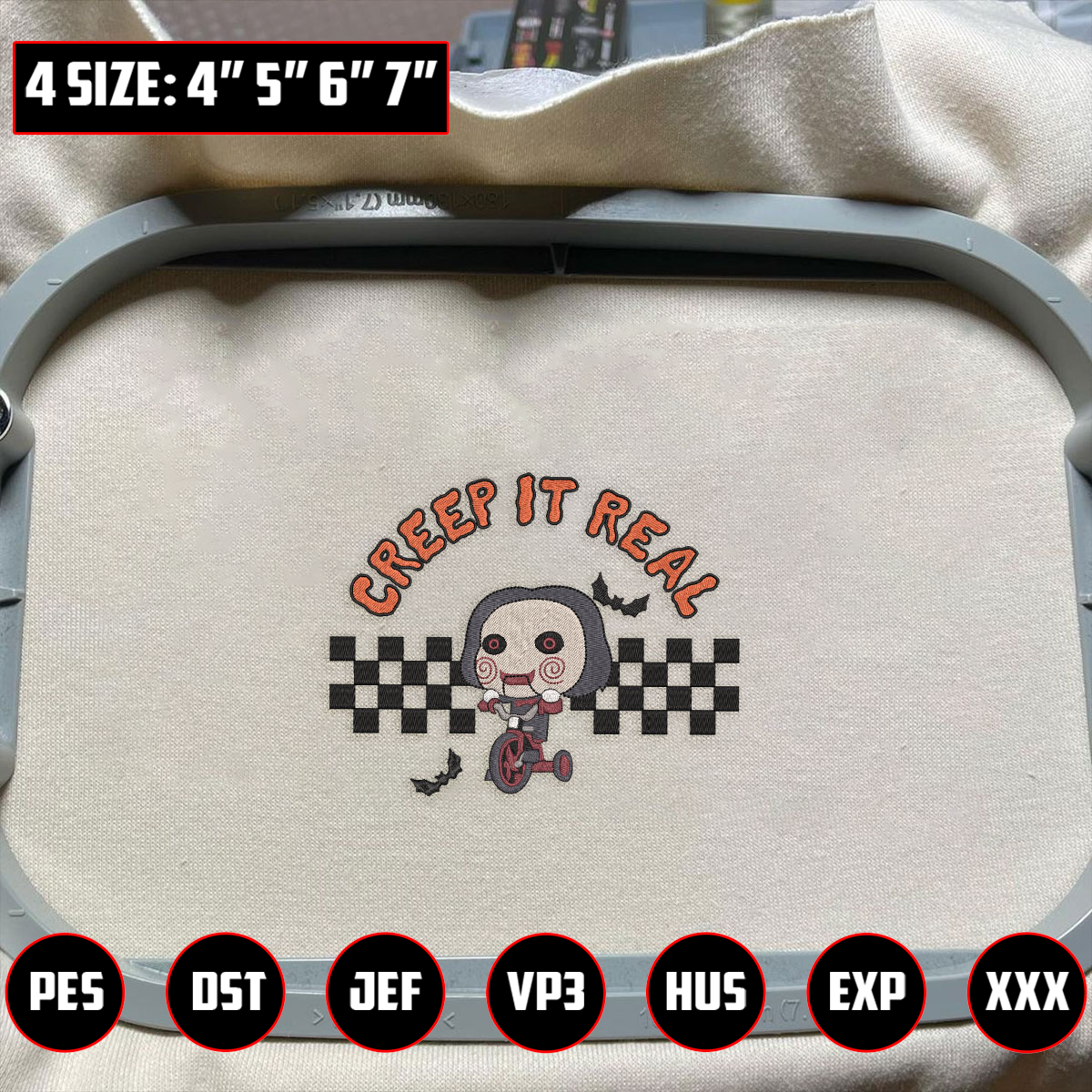 Creep It Real Horror Masked Killer, Horror Movie Killer Embr - Inspire ...