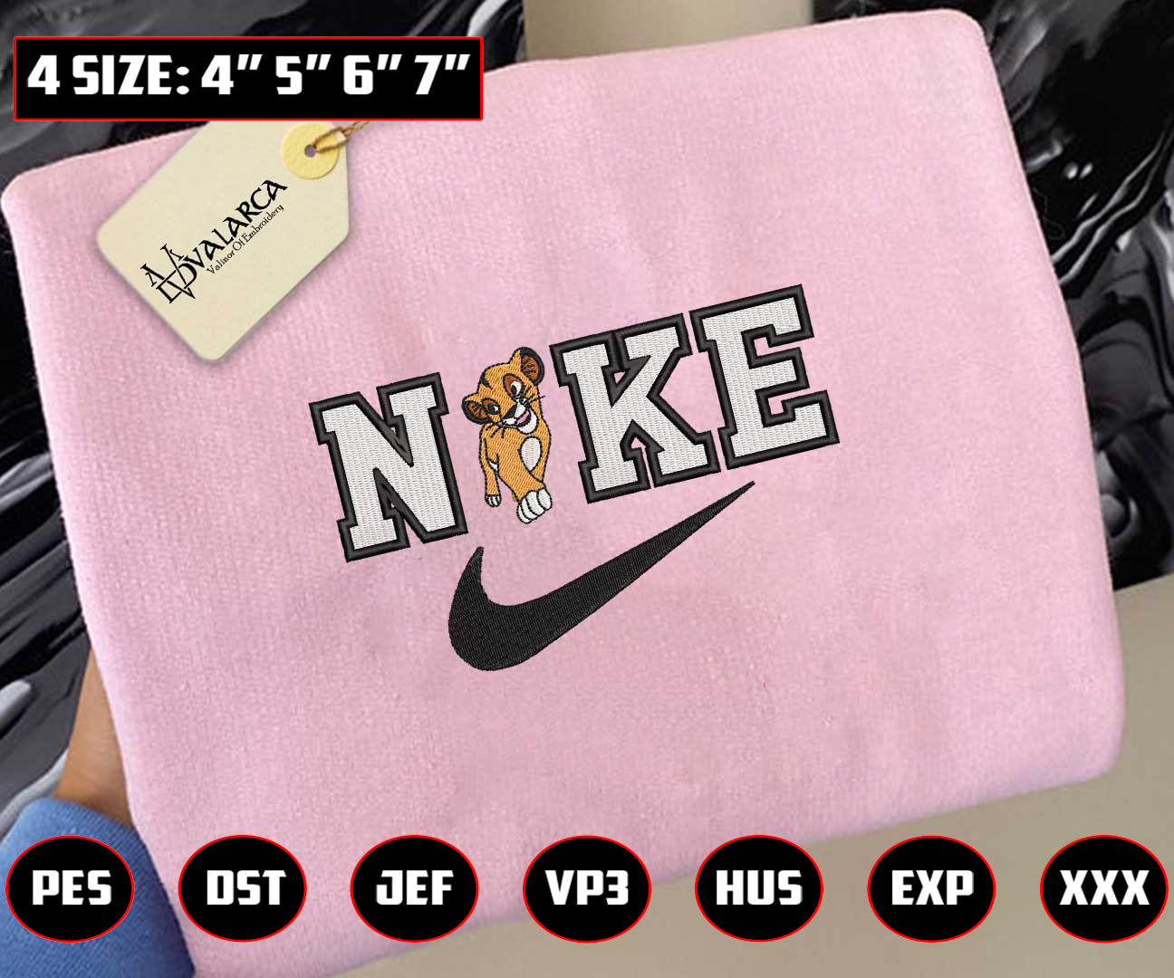 NIKE X Nala And Simba, Brand Embroidered Sweatshirt, Inspire - Inspire ...