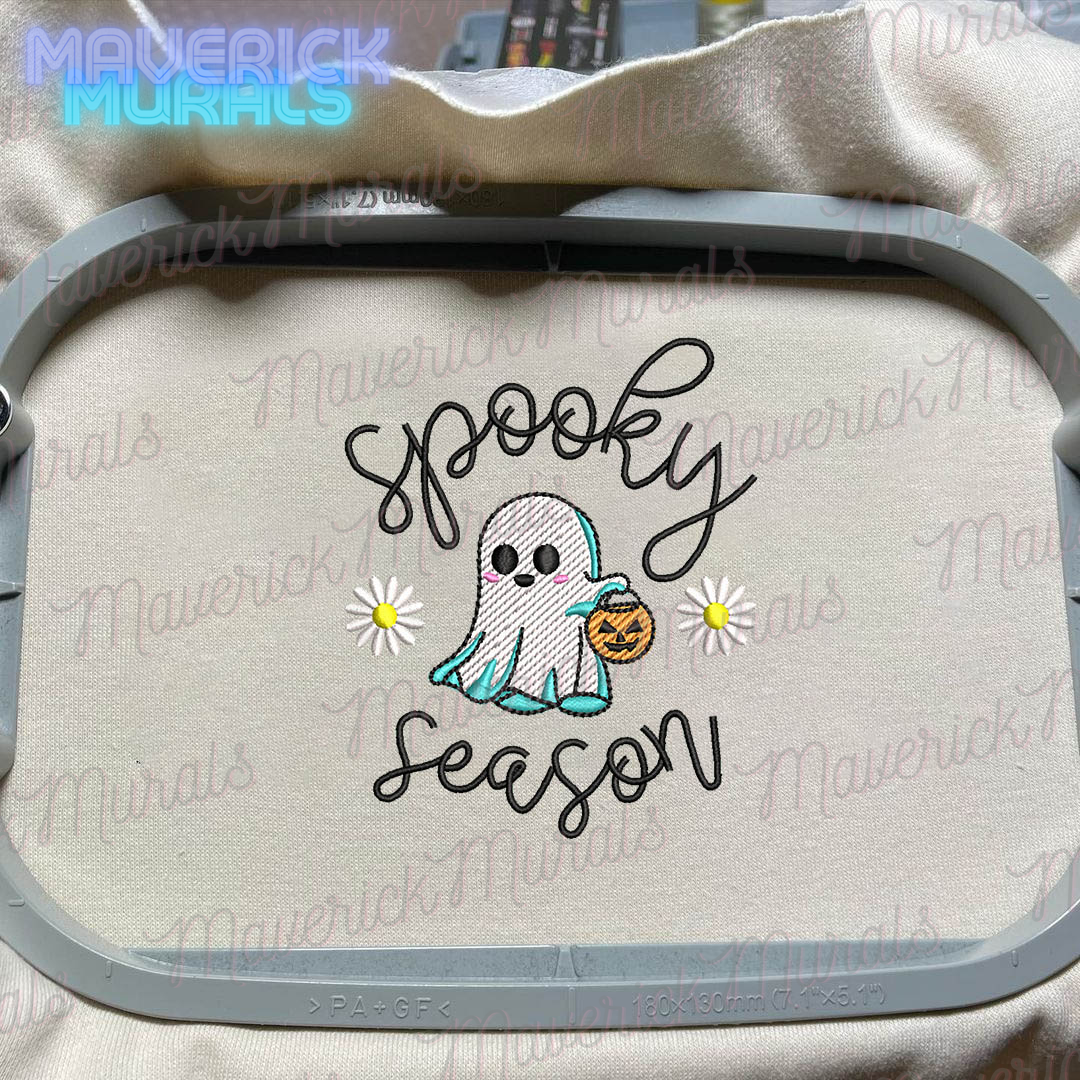 Spooky Halloween Embroidery Files, Spooky Season Embroidery | Inspire ...